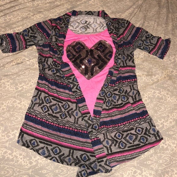 One Step Ahead | Shirts & Tops | One Piece Multi Colored Top | Poshmark